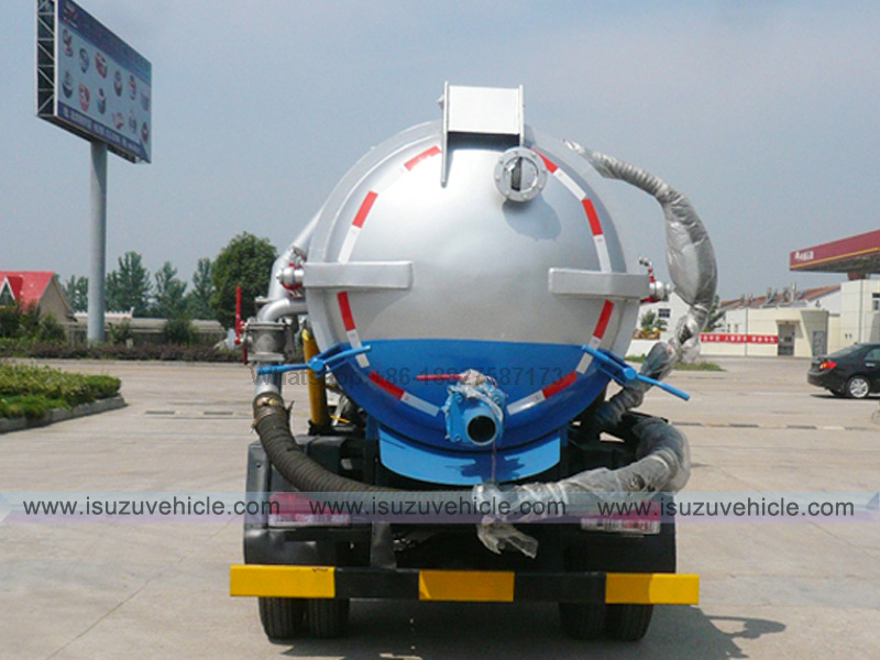 Dongfeng 3,000 Liters Vacuum Suction Tanker - Buy Vacuum Suction Tanker ...