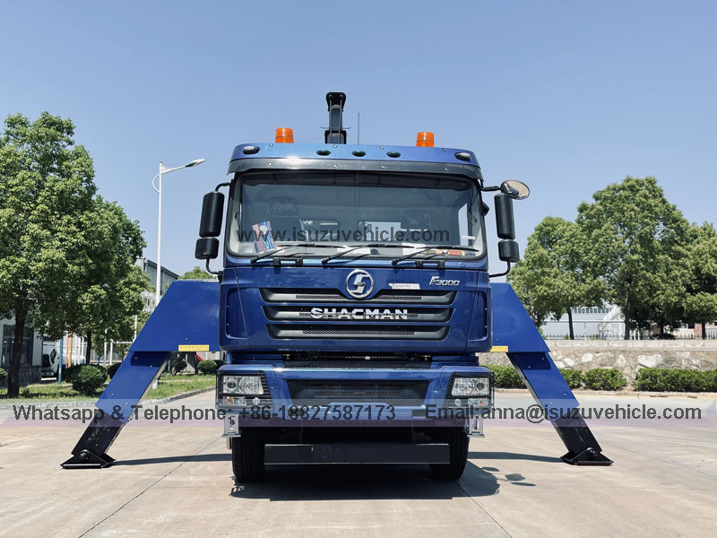 4 Axles Shacman Integrated Towing And Lifting Road Wrecker Truck - Buy ...